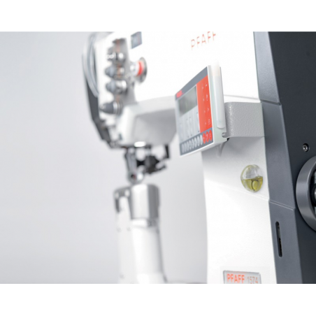PFAFF 1591 Machine à pilier 1 aiguille avec coupe-fil