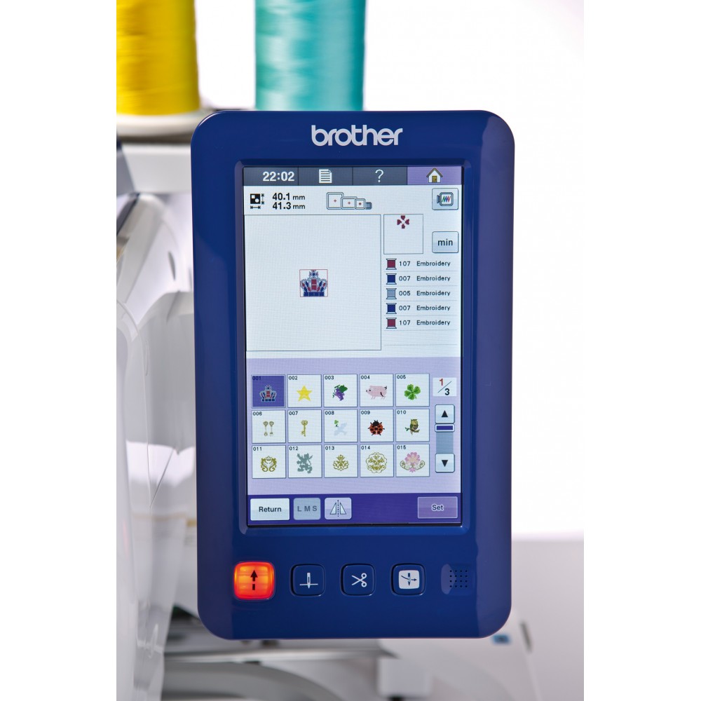 Brother VR Machine à broder semi professionnelle pour la broderie